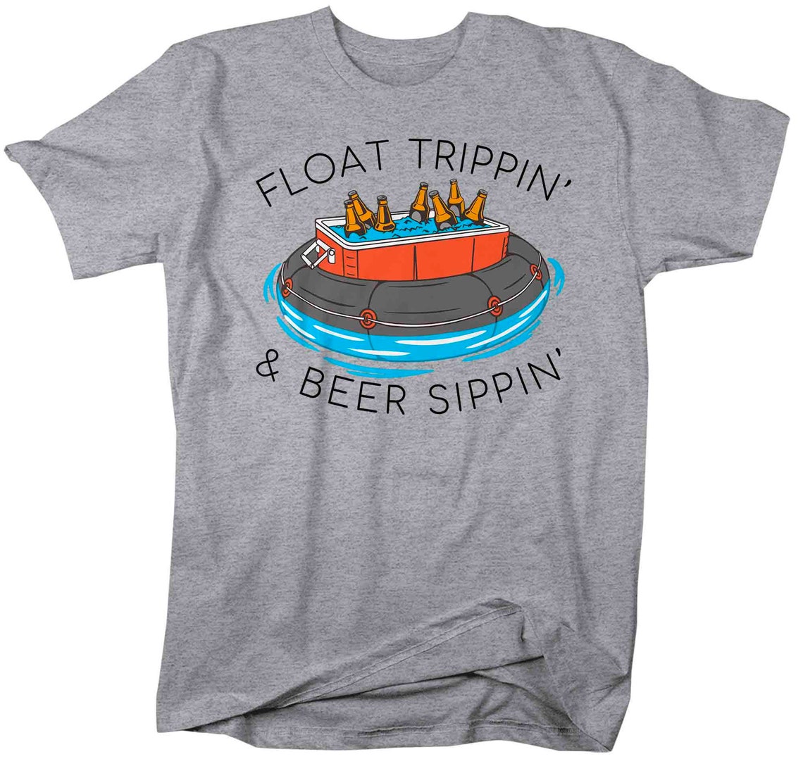 Men's Float Trippin' Shirt River Floating Shirt Beer | Etsy