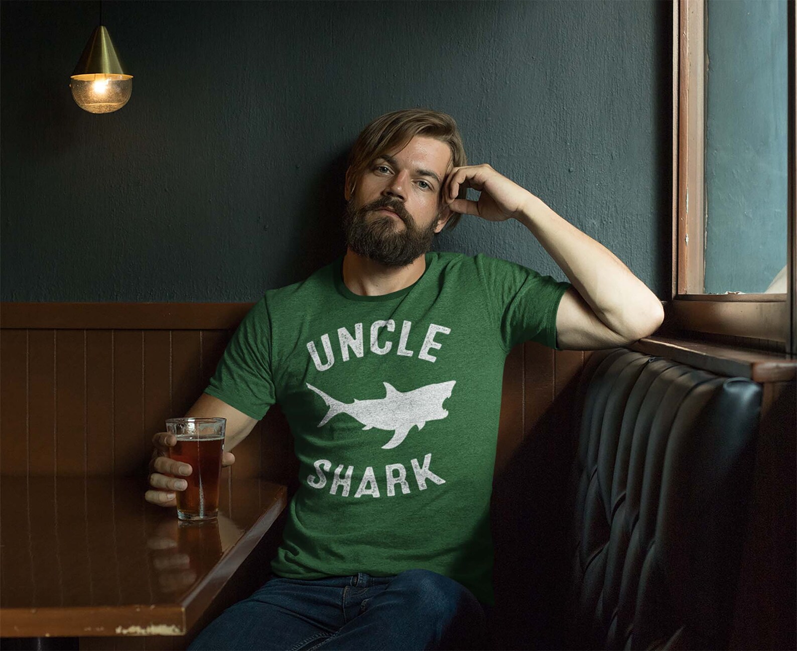 Men's Uncle Shark T Shirt Shark Shirts Matching Uncle | Etsy