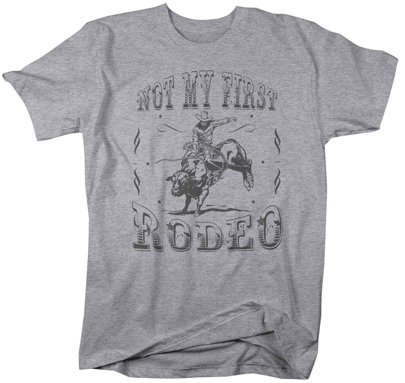 Men's Vintage Rodeo T Shirt Not My First Rodeo Shirts Wild | Etsy