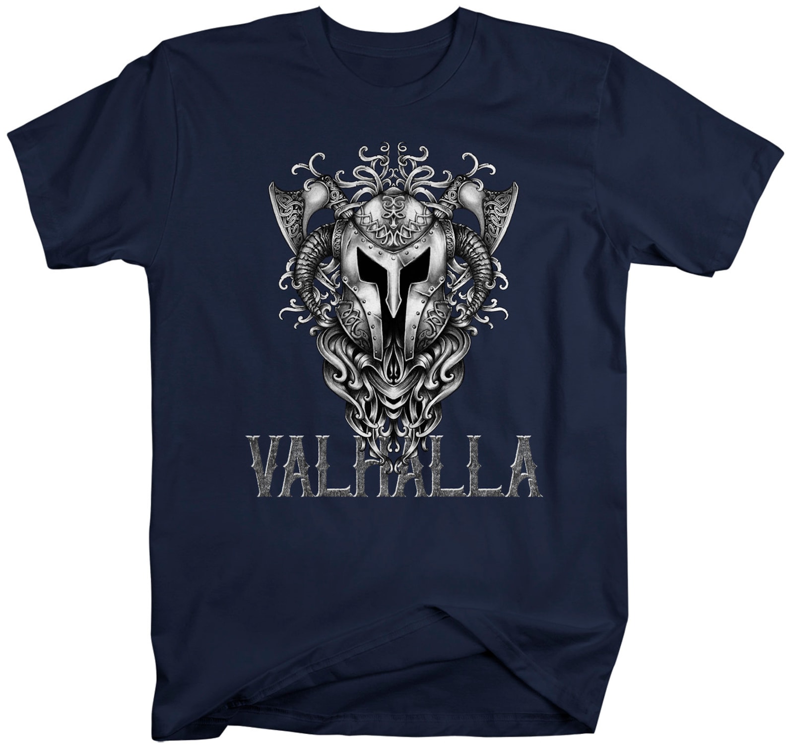 Men's Viking T Shirt Valhalla Viking Shirt Warrior Shirts | Etsy