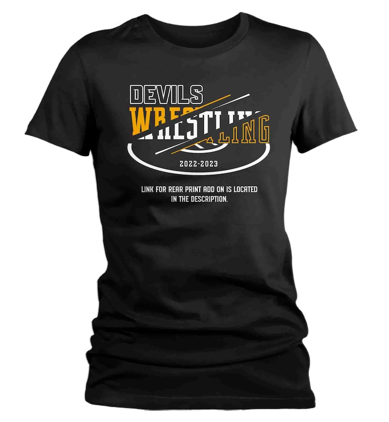 Women's Wrestling Team Shirt Personalized Wrestler Tee - Etsy