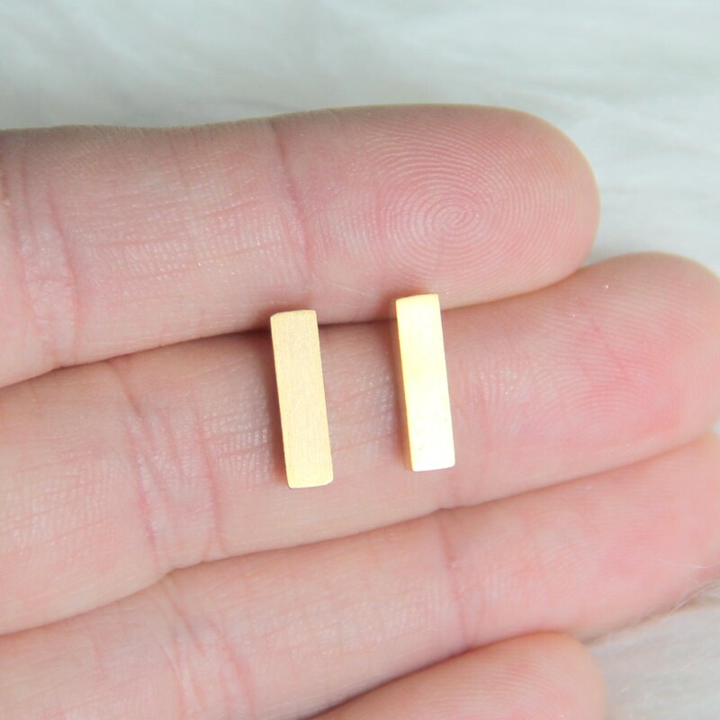 Bar Earrings - Etsy