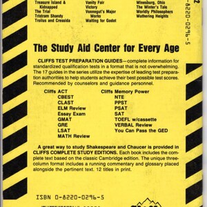 Catch-22 Cliffs Notes 1991 Study Guide - Etsy