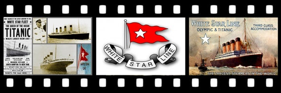 Titanic Film Strip Bookmark | Etsy