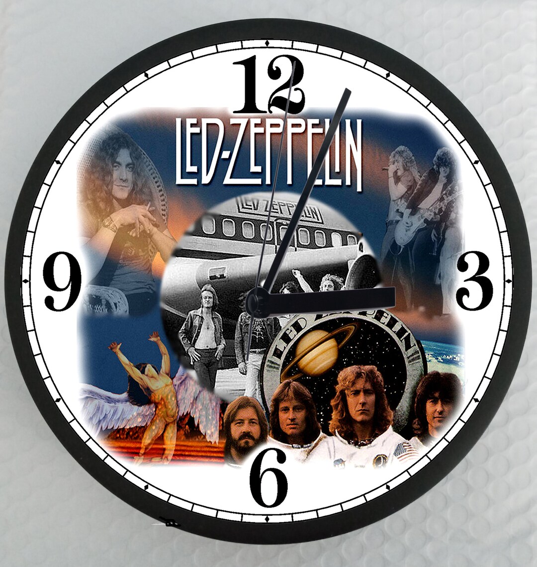 Led Zeppelin Wall Clock - Etsy