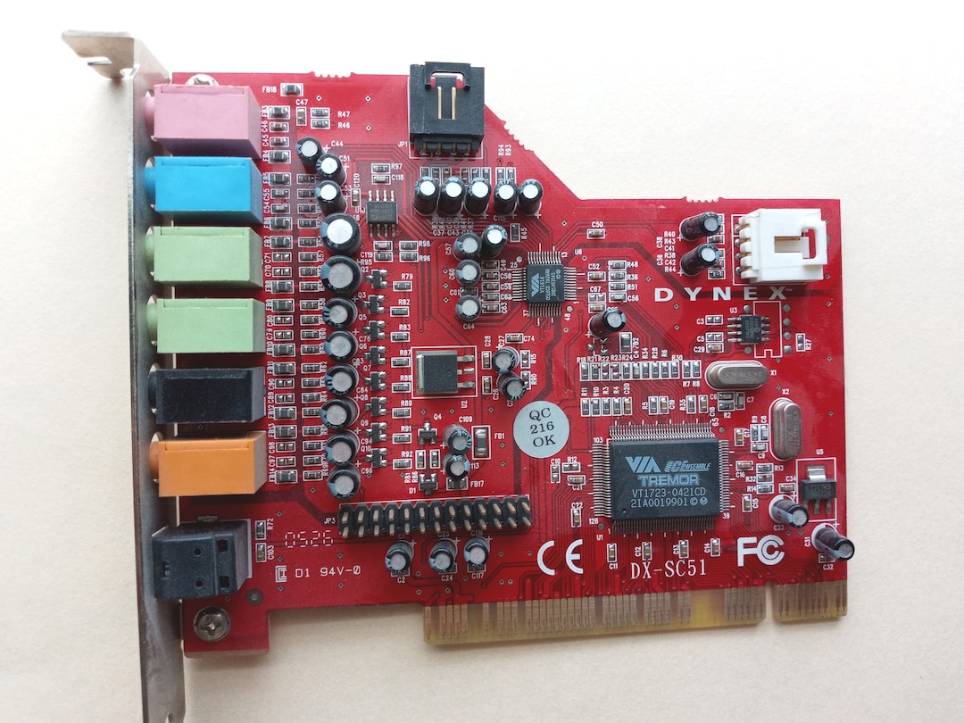 Vintage via Sound Card VT1723-0421CD PCI Slot - Etsy