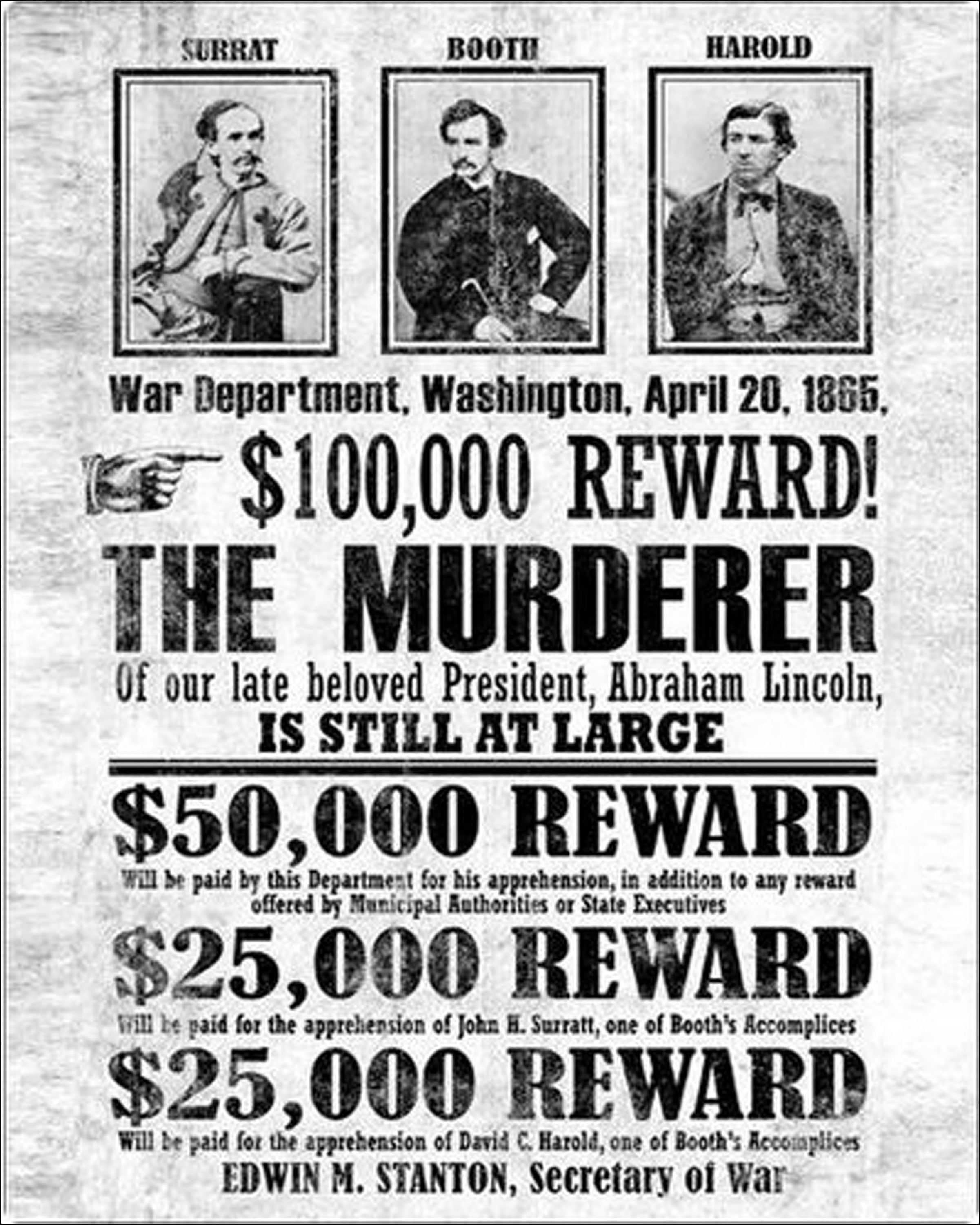 David Herold Wanted Poster
