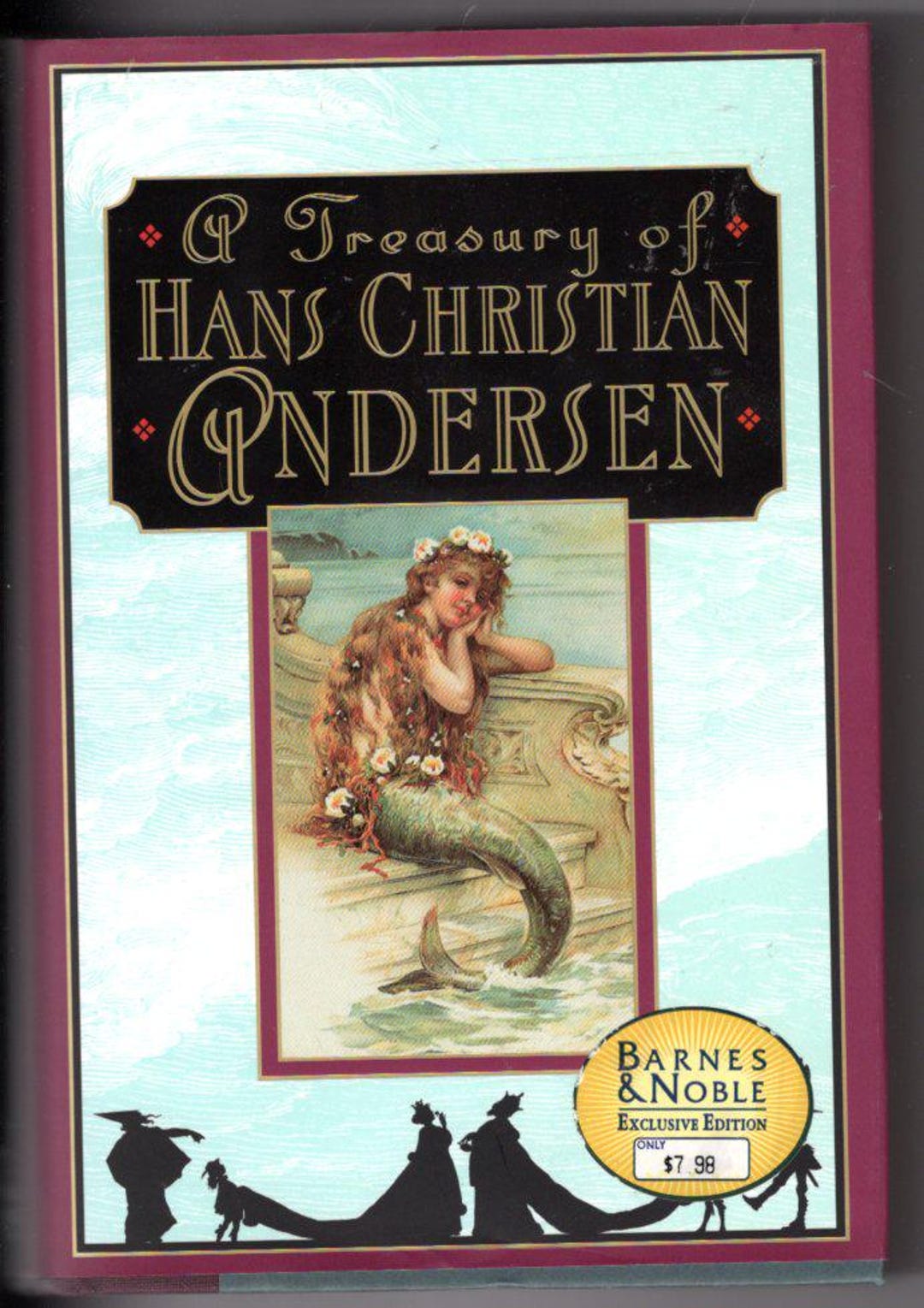 Vintage Treasury of Hans Christian Anderson Hardcover 1974 - Etsy