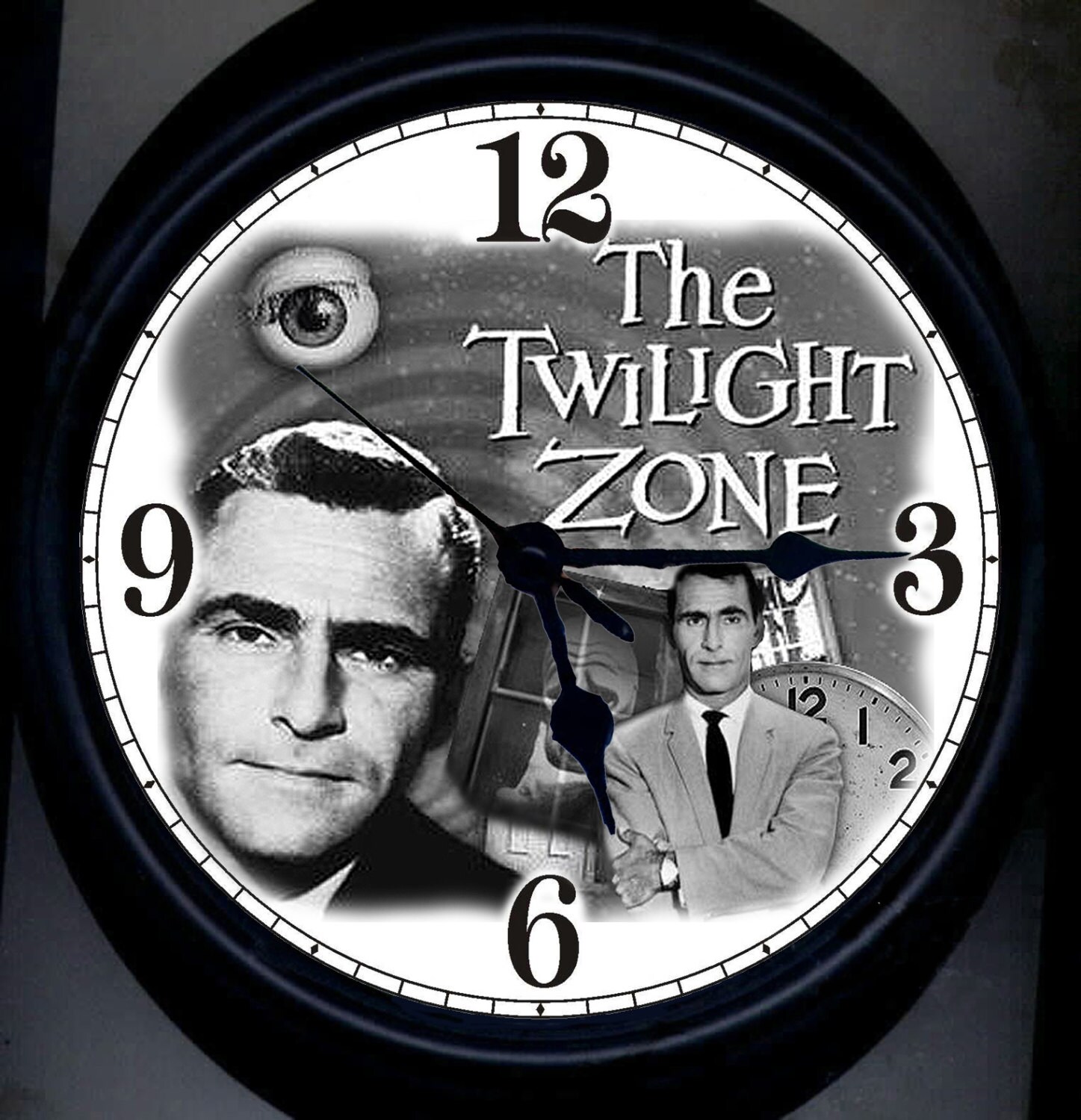 Twilight Zone Wall Clock | Etsy