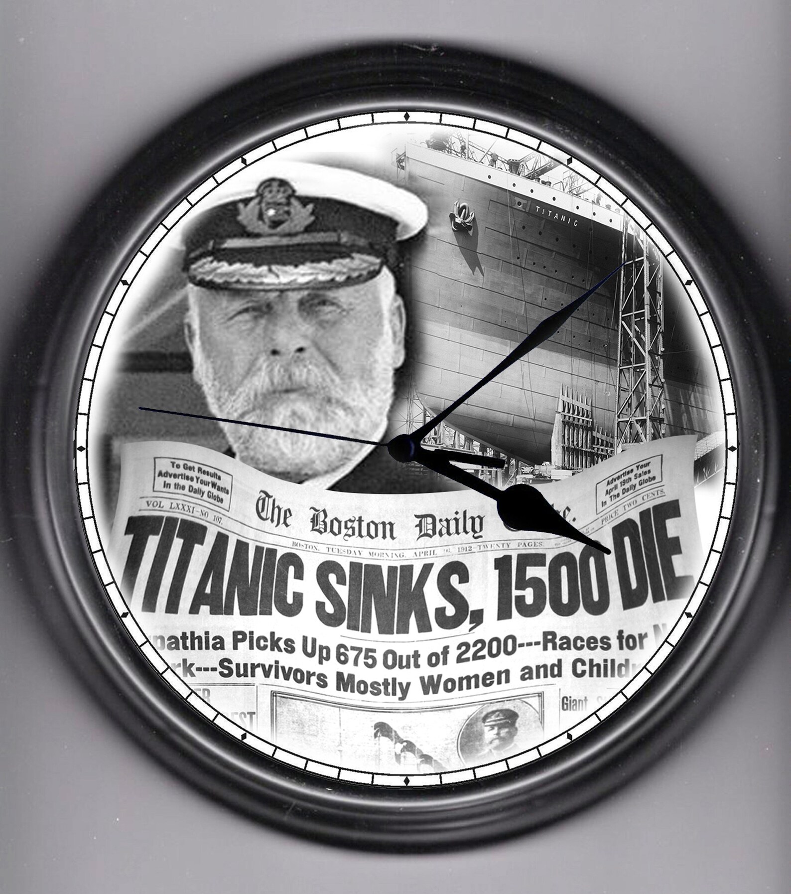 The Titanic Wall Clock - Etsy