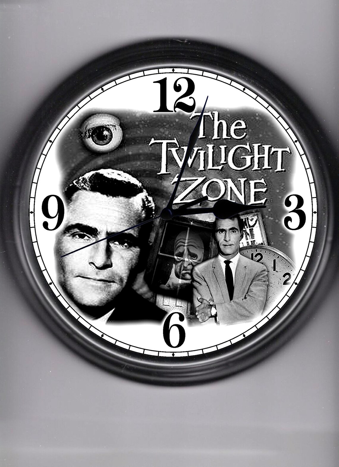 Twilight Zone Wall Clock | Etsy