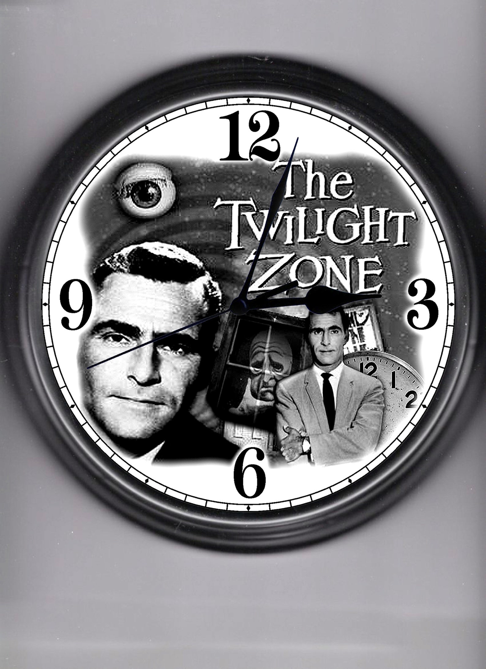 Twilight Zone Wall Clock | Etsy