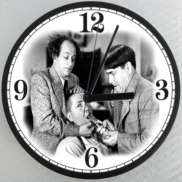 Three Stooges Clock - Etsy