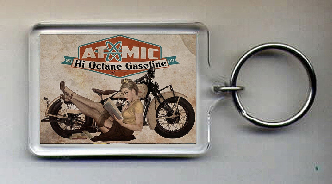 Atomic Gas Keyring - Etsy