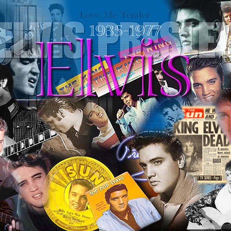 Elvis Collage - Etsy