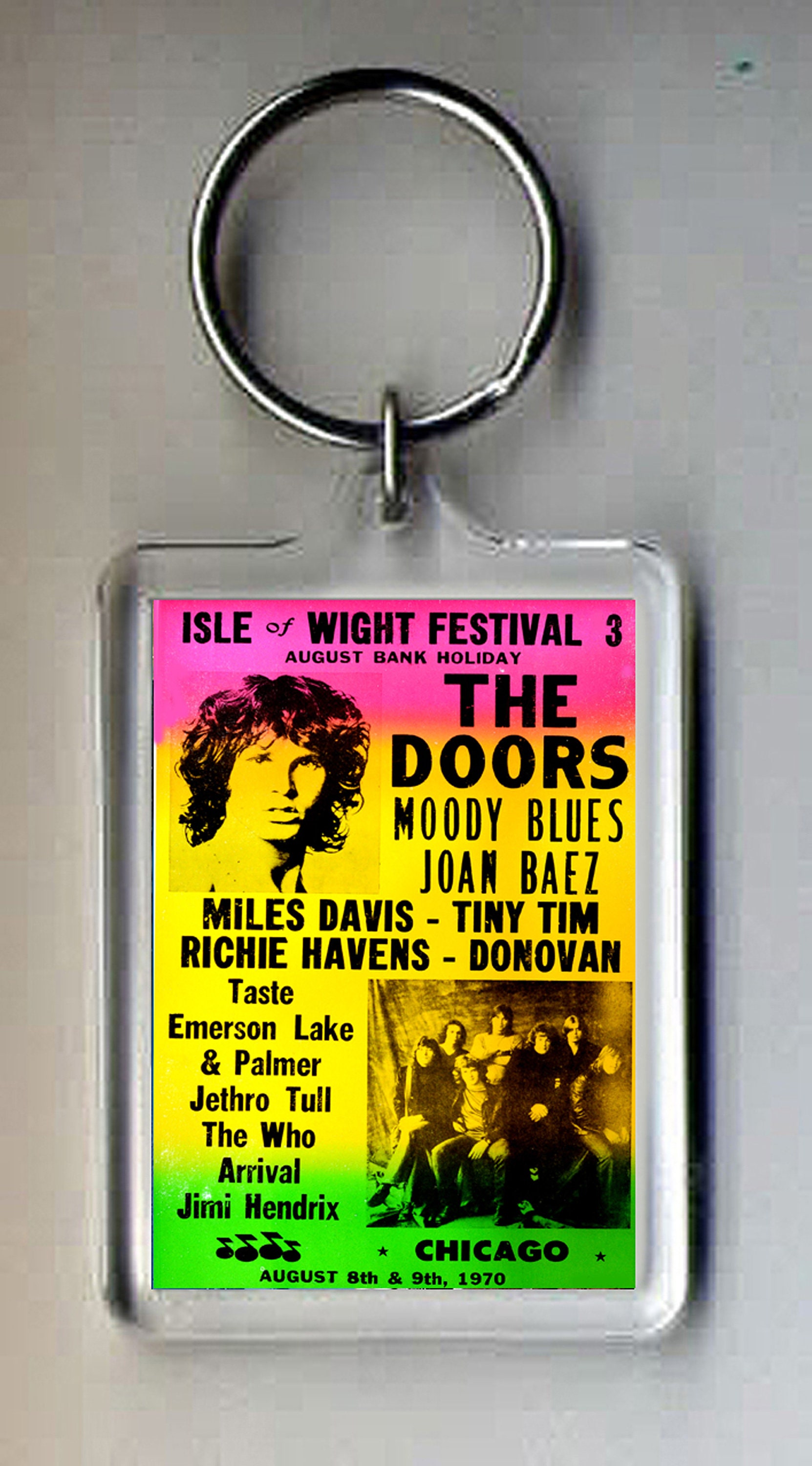 The Doors Poster Keyring - Etsy