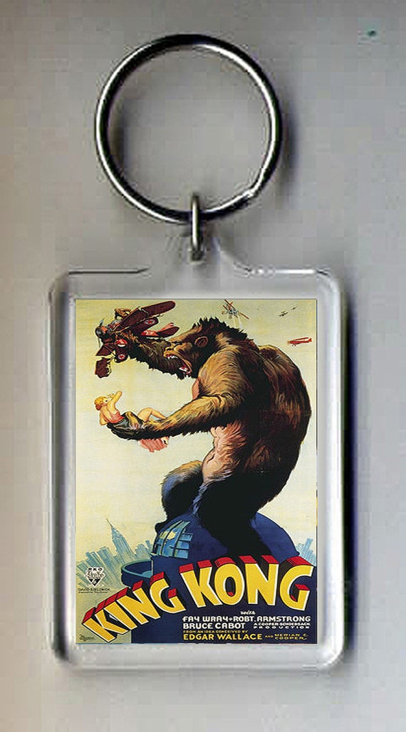 King Kong Keyring - Etsy