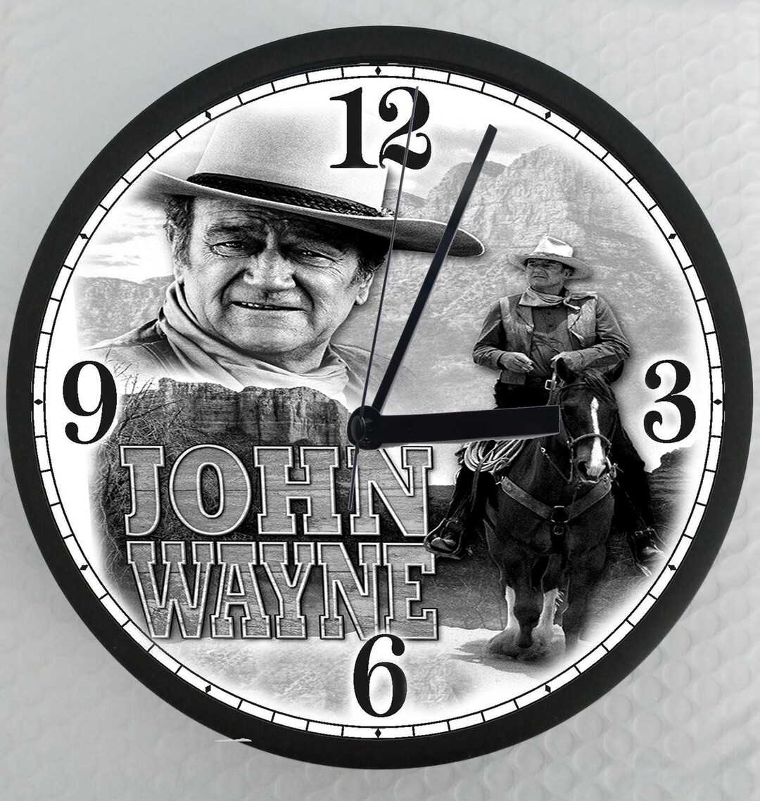 Wayne Wall Clock - Etsy