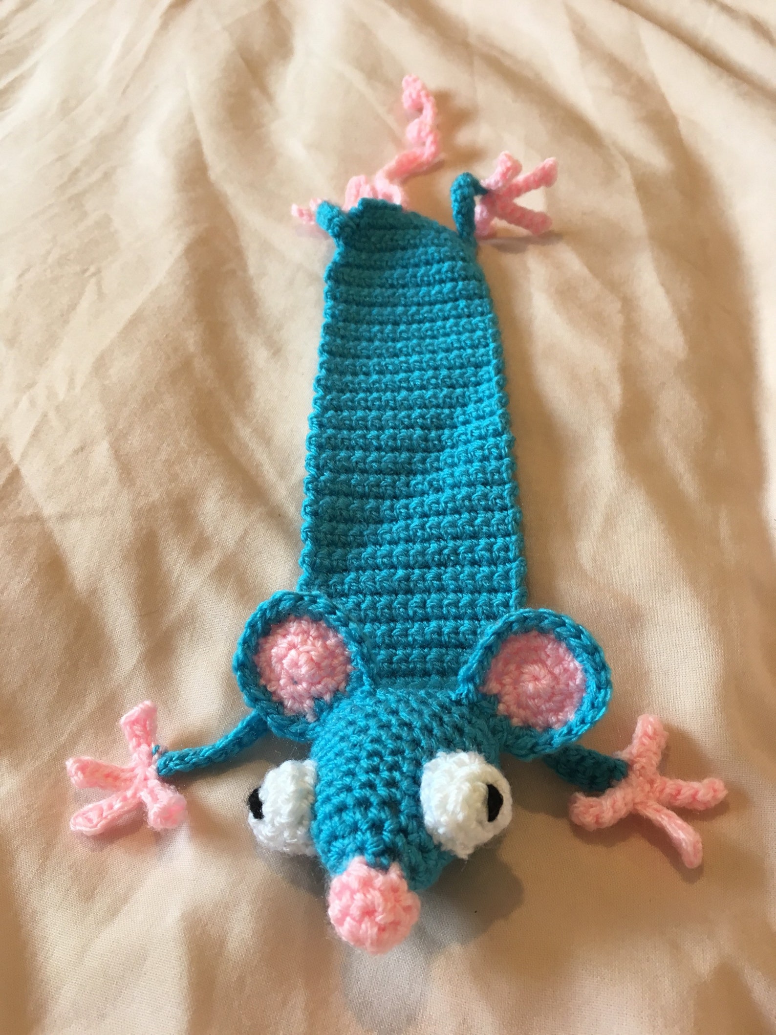 Squashed Rat Bookmark - Etsy UK