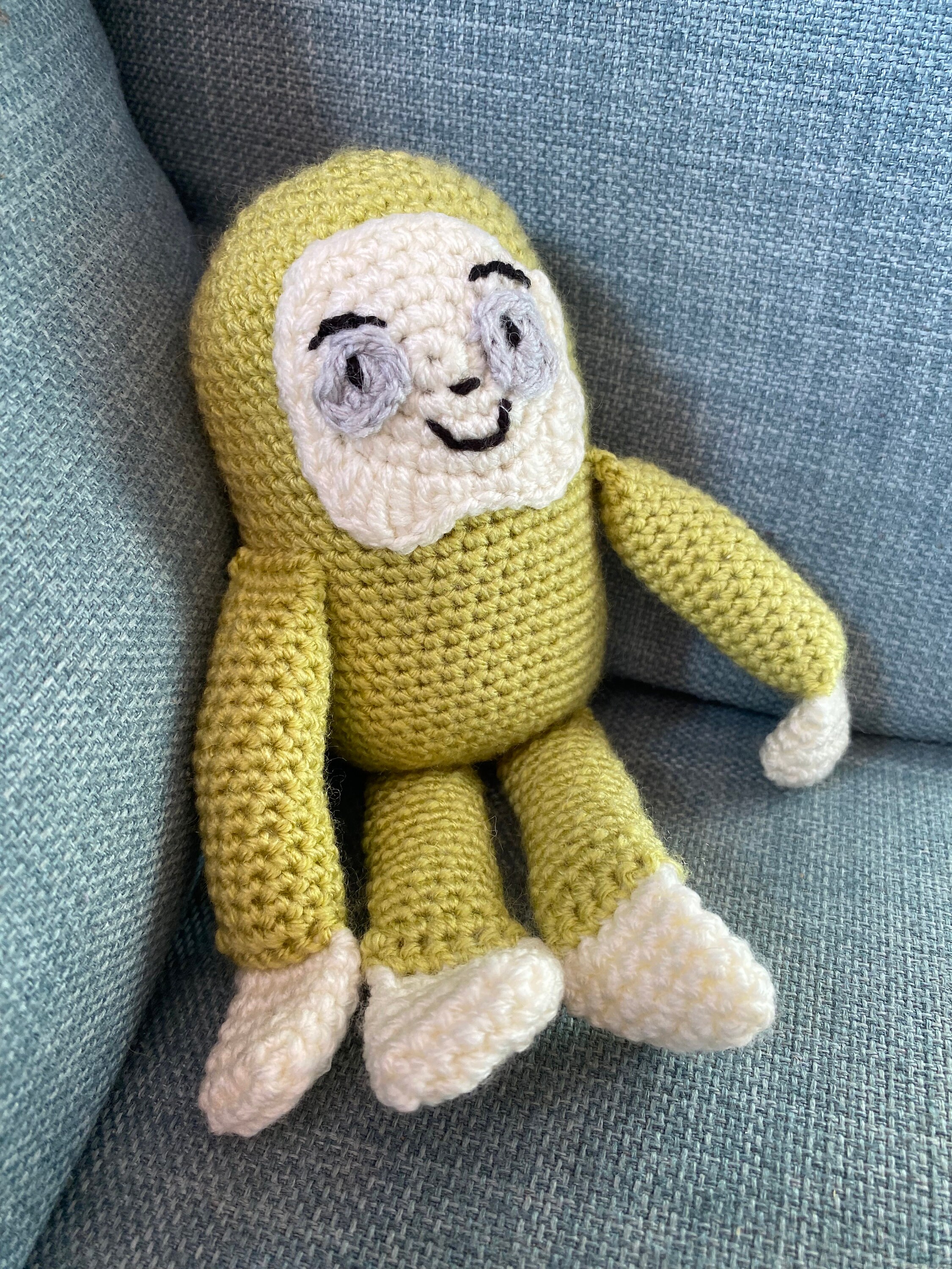 Grembly Gunk, TWD, Seymore the Sloth, Crochet Sloth, the Walking Dead ...