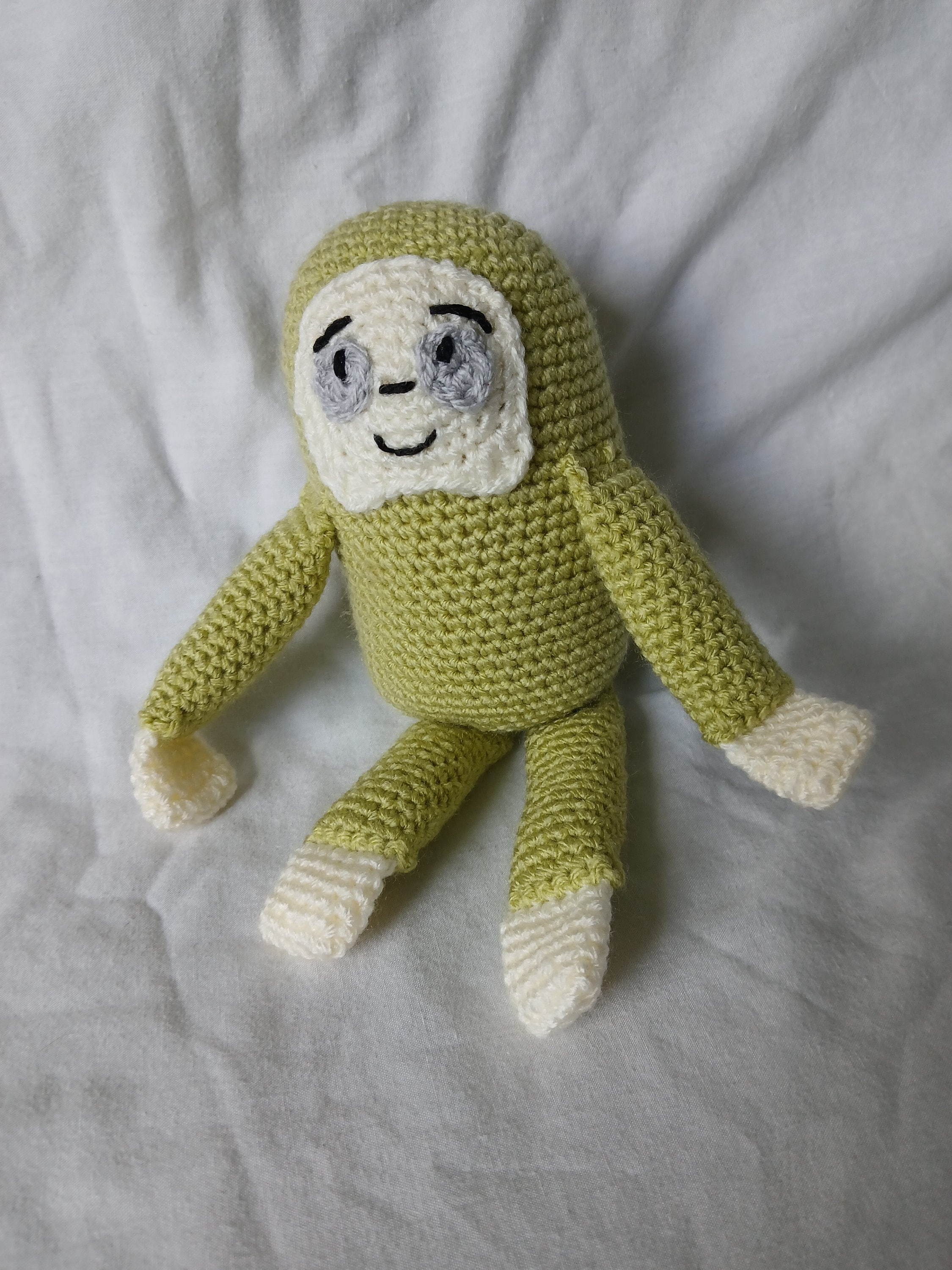 Grembly Gunk, TWD, Seymore the Sloth, Crochet Sloth, the Walking Dead ...
