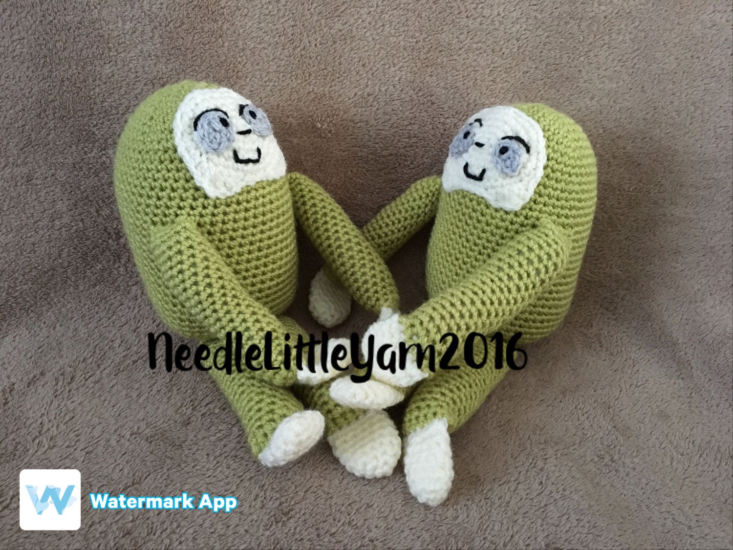 Grembly Gunk TWD Seymore the Sloth Crochet Sloth the - Etsy UK