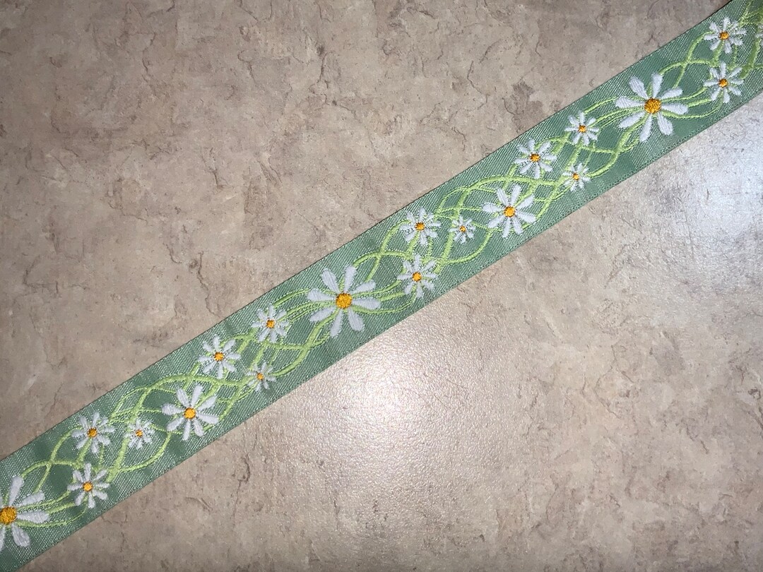 Renaissance Ribbon Daisy Trim - Etsy