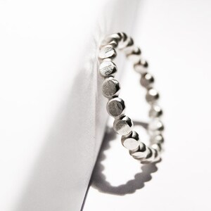 Sterling Silver Bubble Ring Sterling Silver Oxidized Ring - Etsy