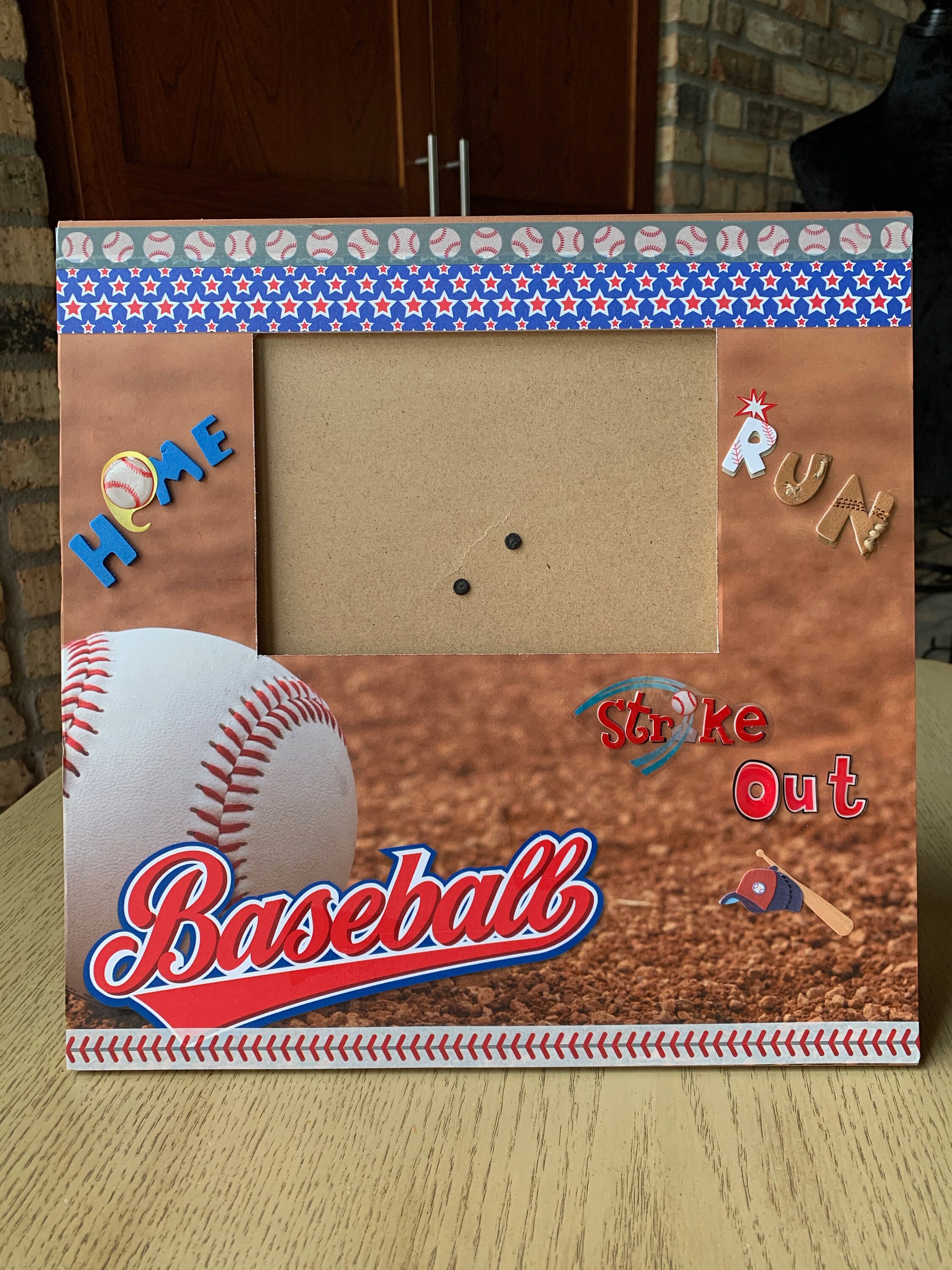 Baseball picture frame Baseball frame MLB Baseball | Etsy