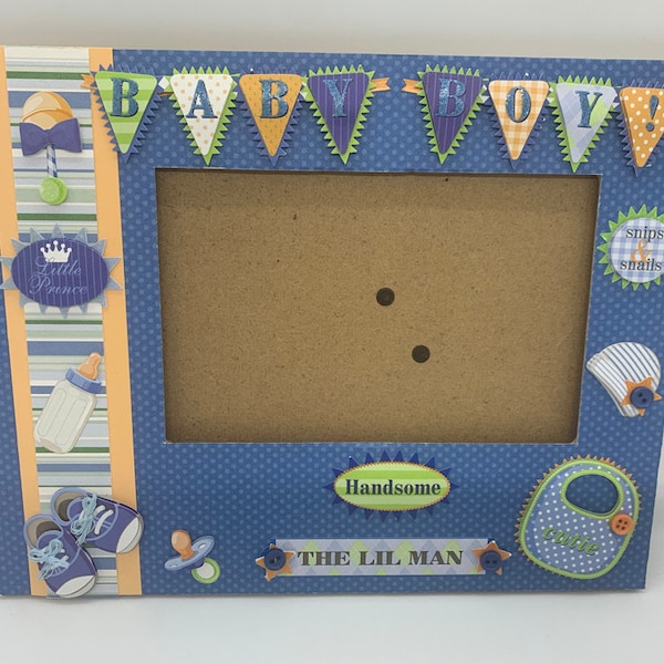 Boy Picture Frame - Etsy