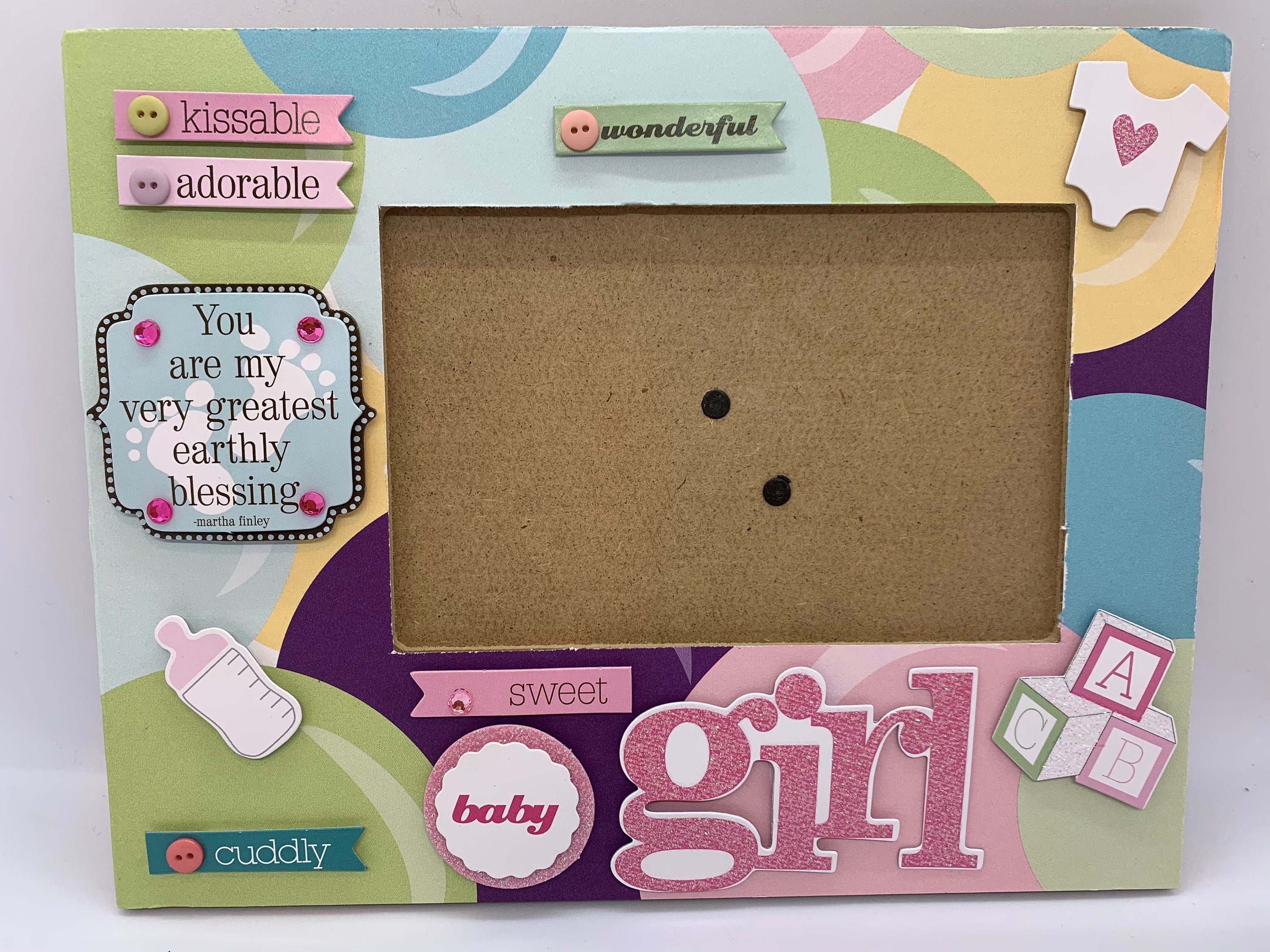 Baby girl Baby girl picture frame sweet baby girl Little | Etsy