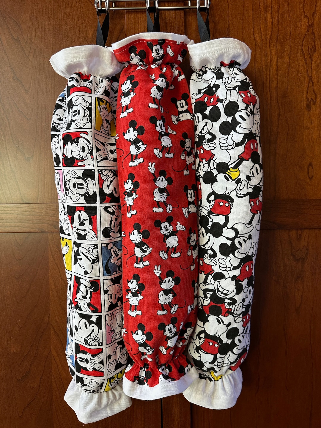 Mickey Mouse Plastic Bag Holders, Mickey Mouse Grocery Bag Holders, Mickey Mouse, Recycle ...