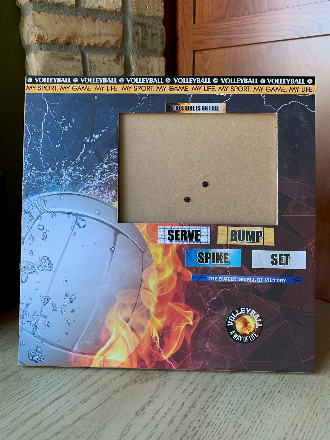 Volleyball, Volleyball Picture Frame, A Way of Life, Team Player, I ...