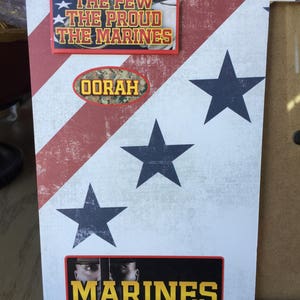 Marines, Marines Picture Frame, Semper Fi, EGA, Proud to Serve, Support ...