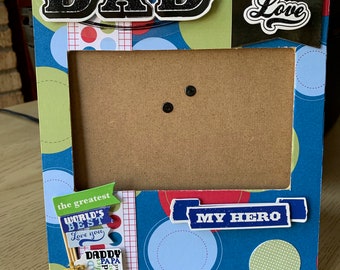 World's Greatest Dad Picture Frame Father's Day | Etsy