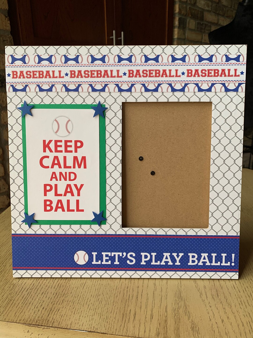 Baseball Picture Frame, Baseball Frame, MLB, Baseball, Baseball Mom ...