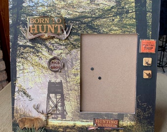 Hunting Elk Hunting Hunting Frame Hunting Gift Gift - Etsy