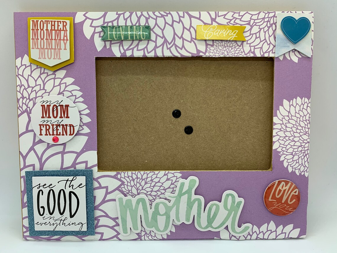 Mother Picture Frame Mom Picture Frame Mothers Day Gift - Etsy