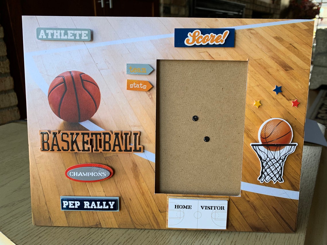 Basketball Picture Frame Basketball Hoops Basketball Team - Etsy