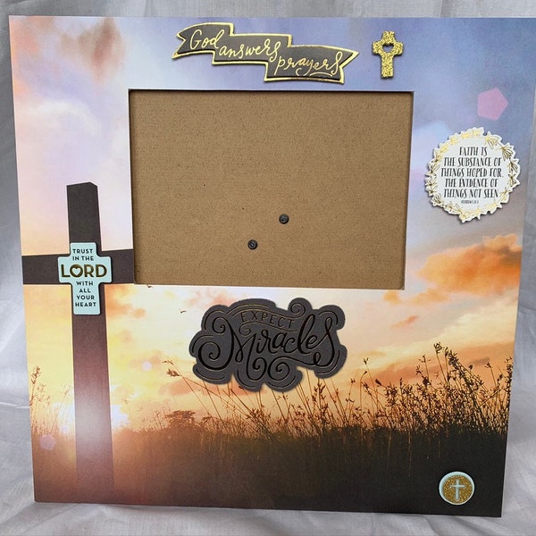 Christian Family Picture Frame - Etsy