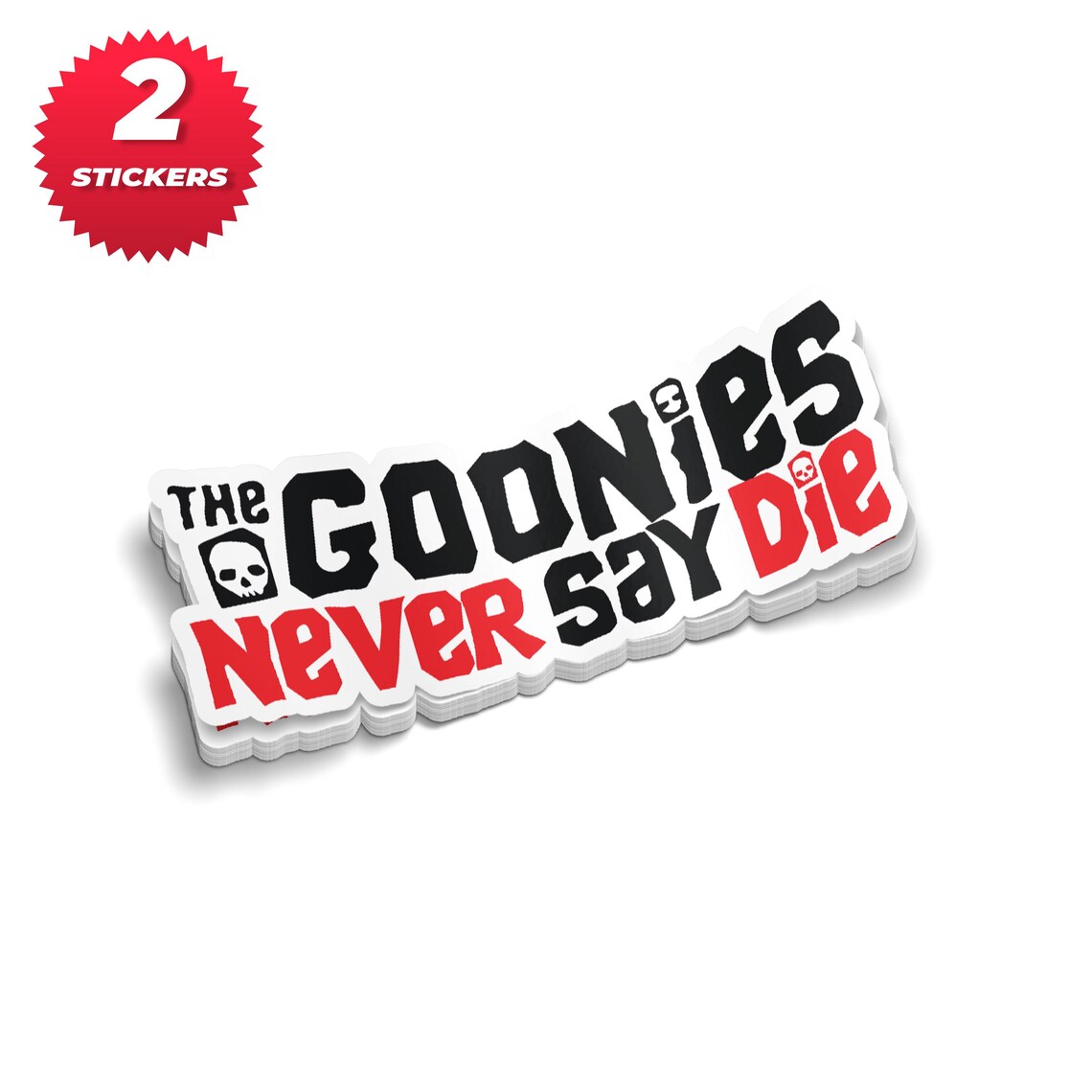 Set of 2 Stickers = the Goonies : Decal/stickers • Full Color • Double ...