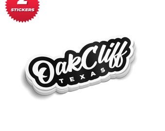 Set of 2 Stickers = Texas Flag: Decal/stickers • Full Color • Double UV ...