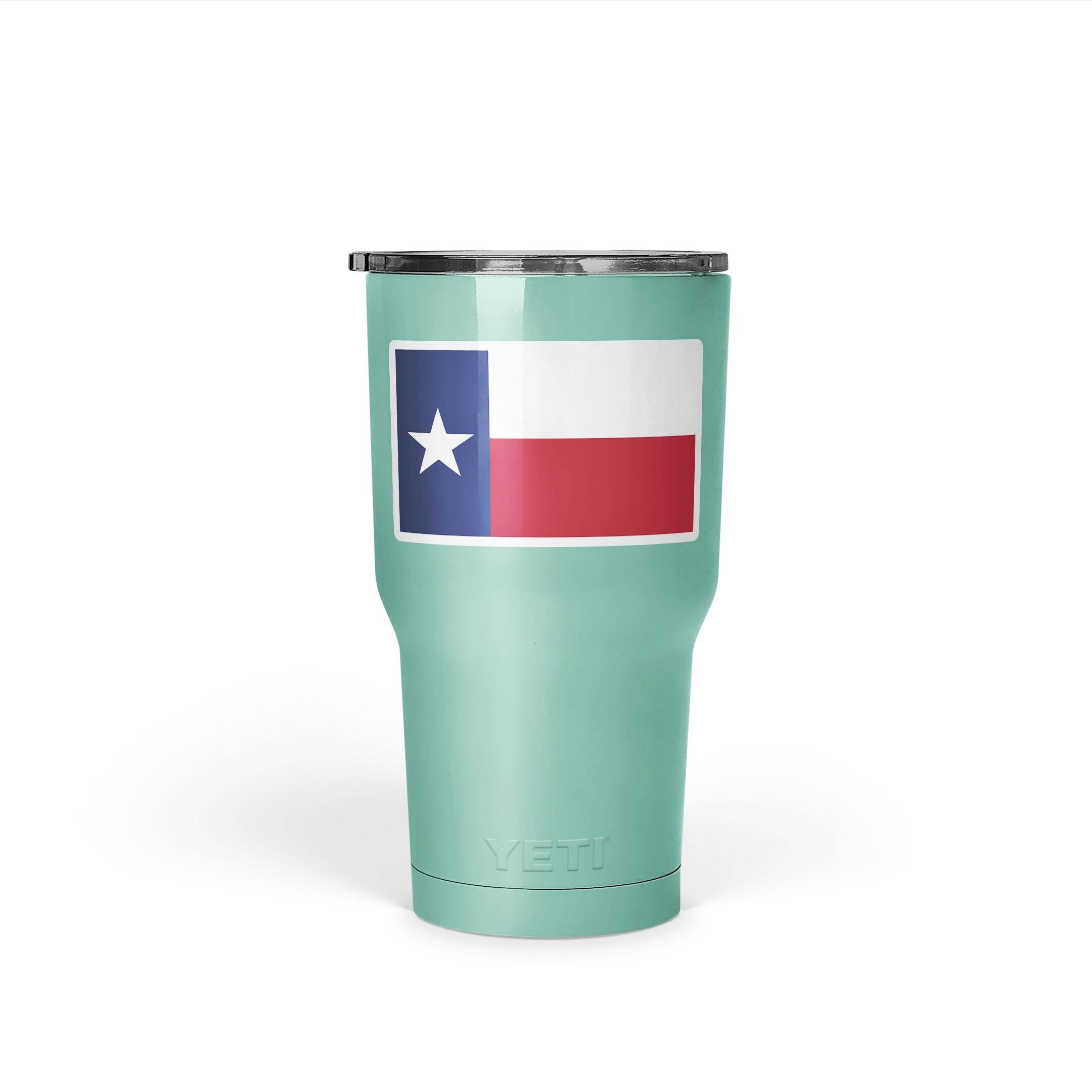 Set of 2 Stickers = Texas Flag: Decal/stickers • Full Color • Double UV ...
