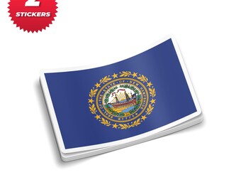 Set of 2 Stickers = Florida Flag: Decal/stickers • Full Color • Double ...