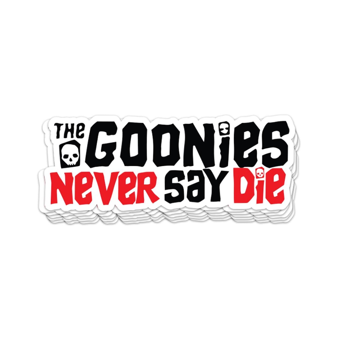 Set of 2 Stickers = the Goonies : Decal/stickers • Full Color • Double ...