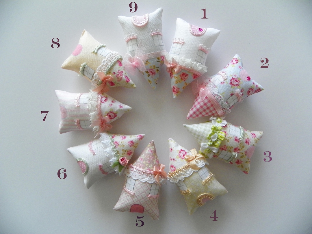 Dollhouse Miniatures Pillow - Etsy