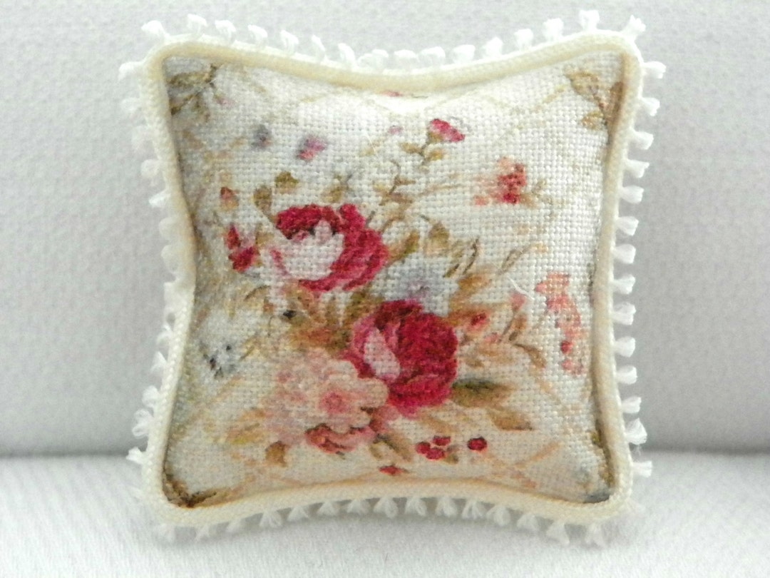 Dollhouse Miniatures Pillow - Etsy