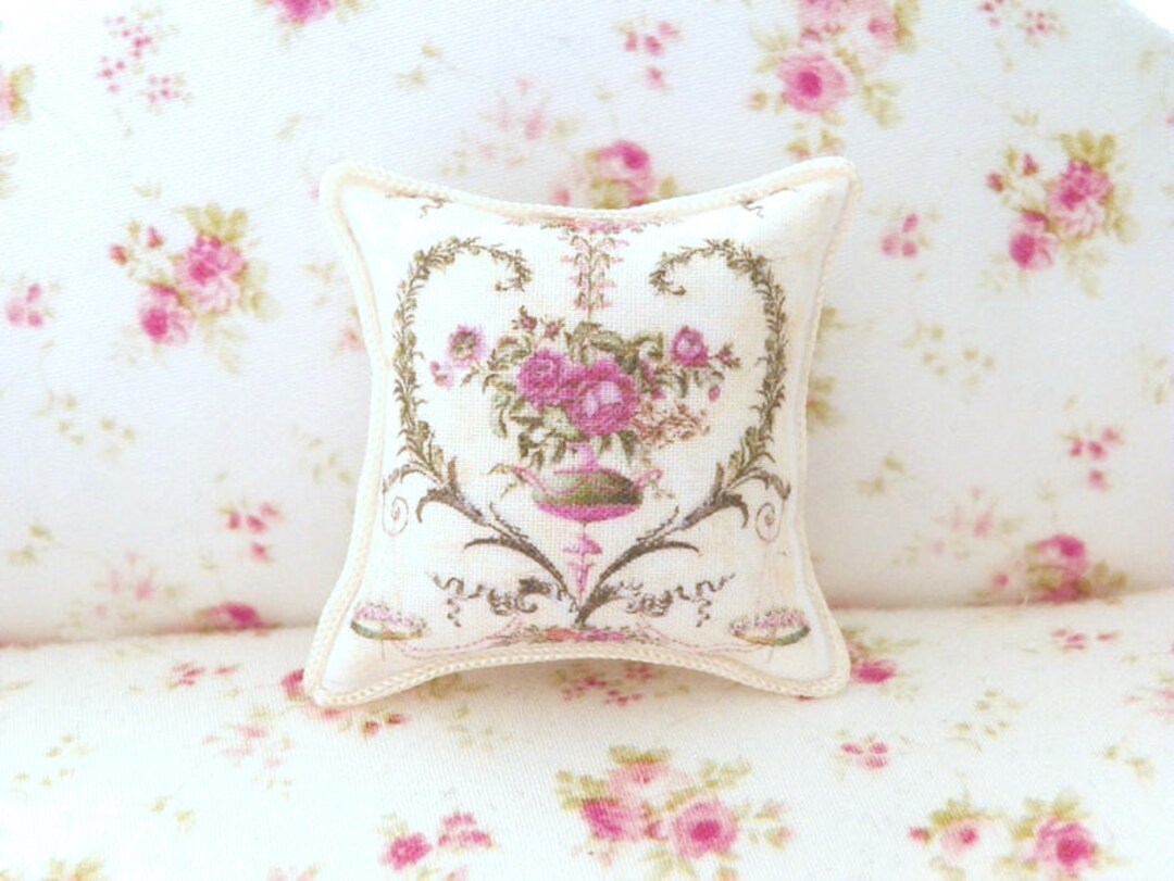 Dollhouse Miniatures Pillow - Etsy