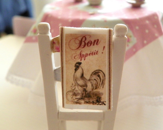 Miniature Dollhouse Tablecloth for the Kitchen Table/ 1/12 - Etsy