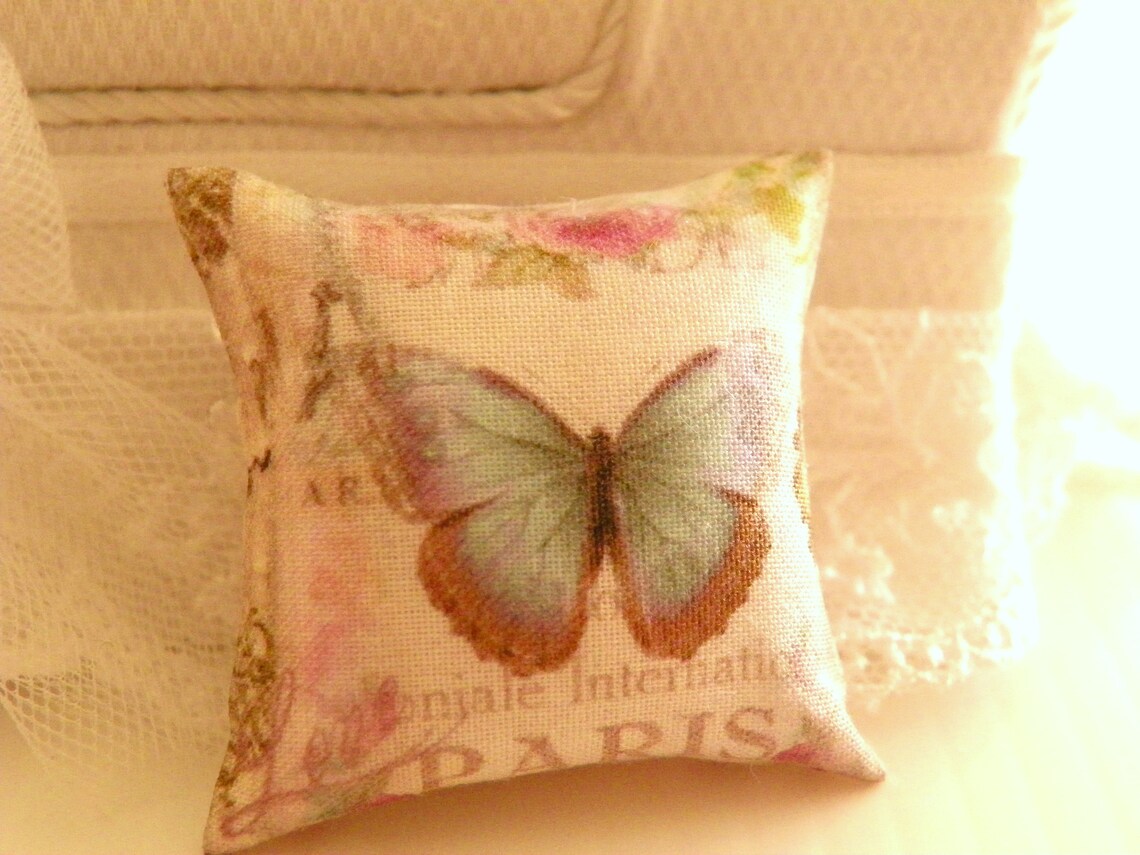 Dollhouse Miniatures Pillow - Etsy